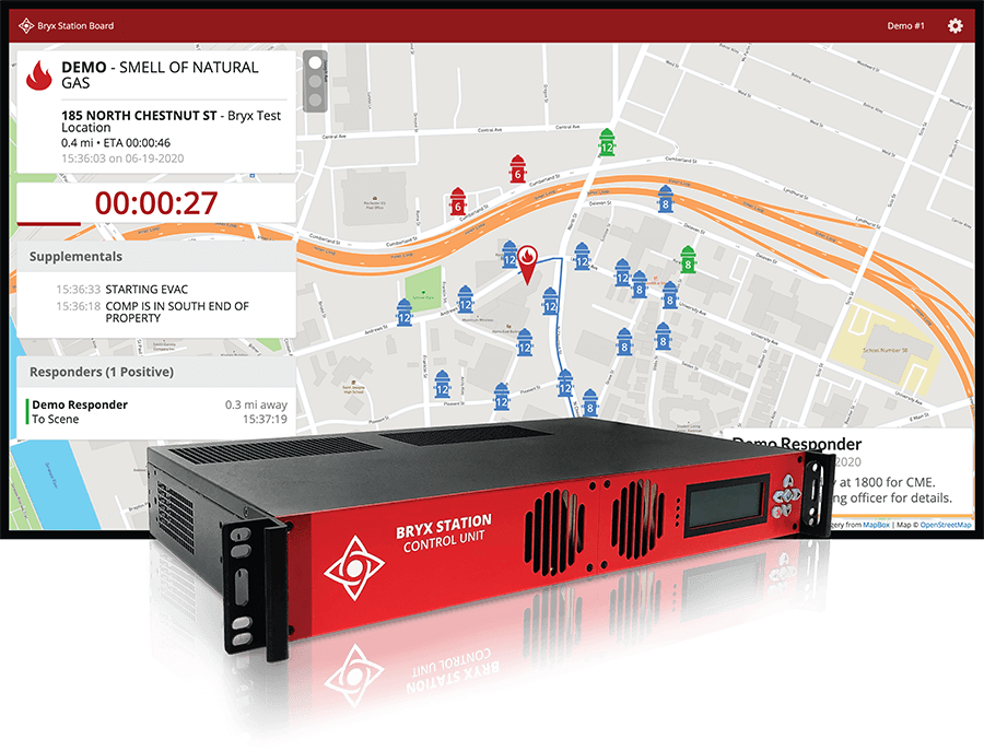 Fire Station Alerting for Firefighters and First Responders | Bryx